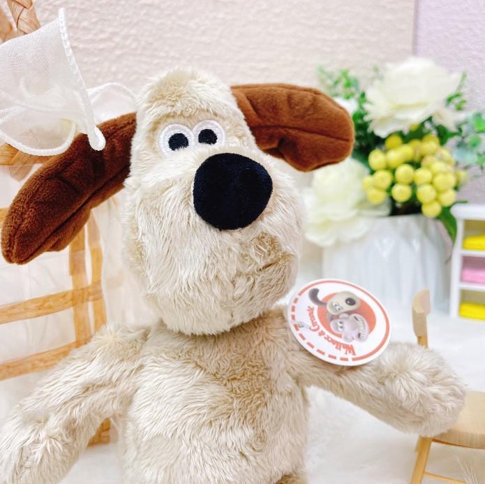 Buy British Dog Gromit Wallace & Gromit Blue Hat Plush Doll Toy at ...