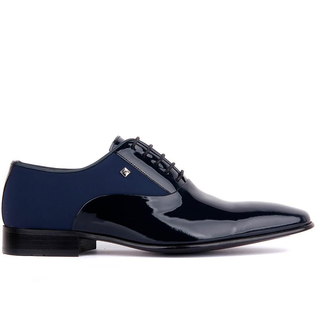 Buy Fosco - Black Patent Leather Men's Classic Shoes at affordable ...