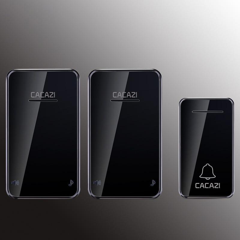 Buy Home Smart Call Bell 48 Chime Self-powered Wireless Doorbell 200M ...