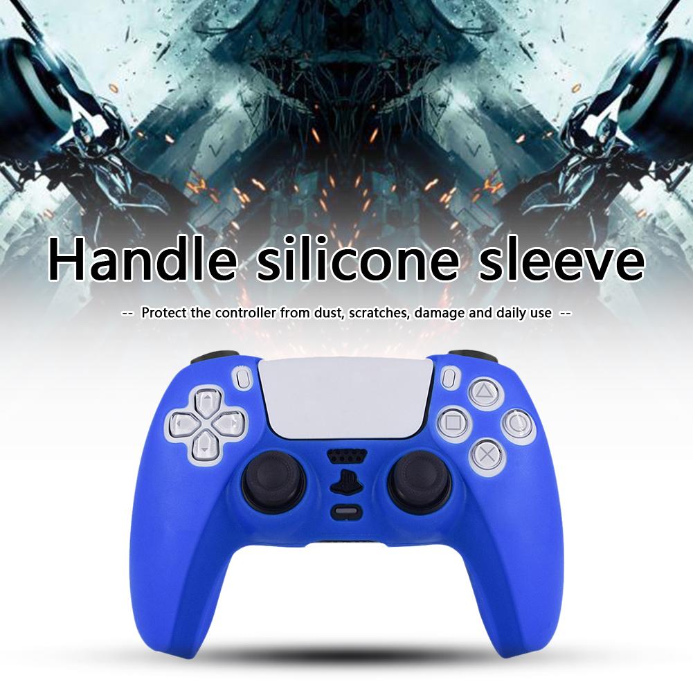 Buy Silicone Game Controller Cover for SONY PS5 Joystick Skin Case ...
