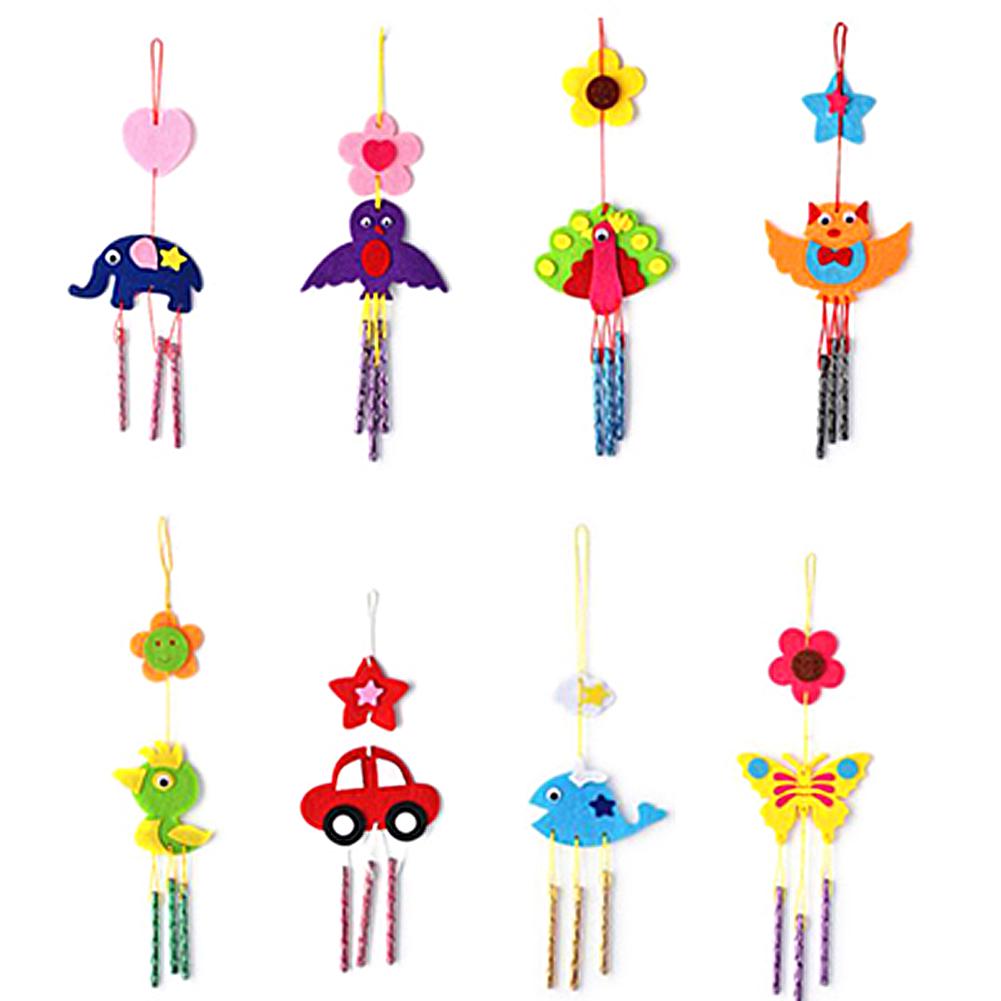 Buy Kids Child DIY Wind Chimes Aeolian Bells Educational Puzzle Toys ...