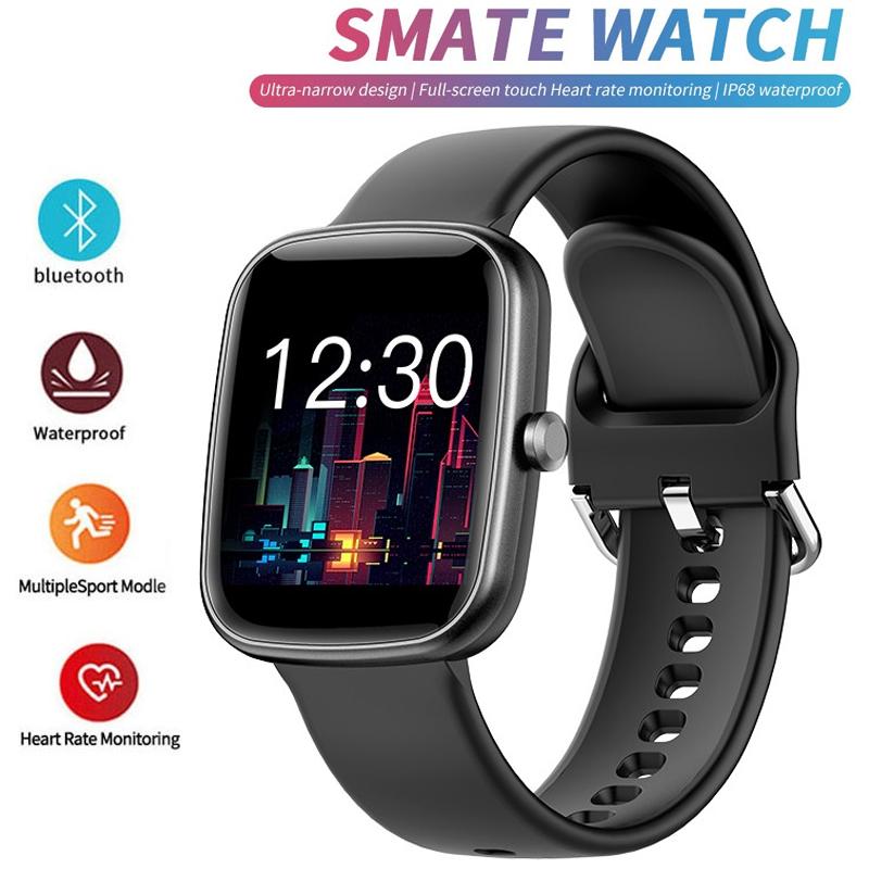 Buy Smart Watch1.4-Inch Square Screen Full Touch Heart Rate Sleep ...