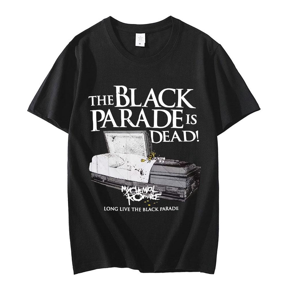Buy My Chemical Romance Mcr Dead T-Shirt Black Parade Punk Emo Rock ...