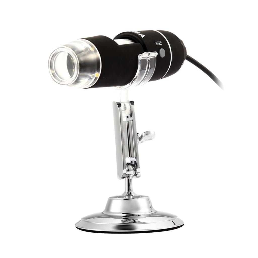 1000X USB Digital Microscope 8 Led Camera Magnifier with Fall Holder ...