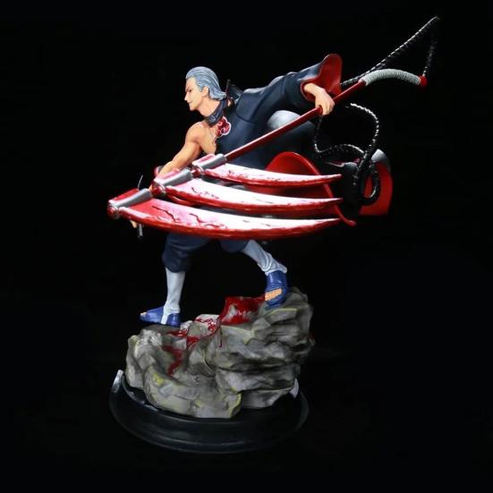 Buy 30cm Naruto Figure Realistic Miniature Figurine PVC Hidan Figure ...