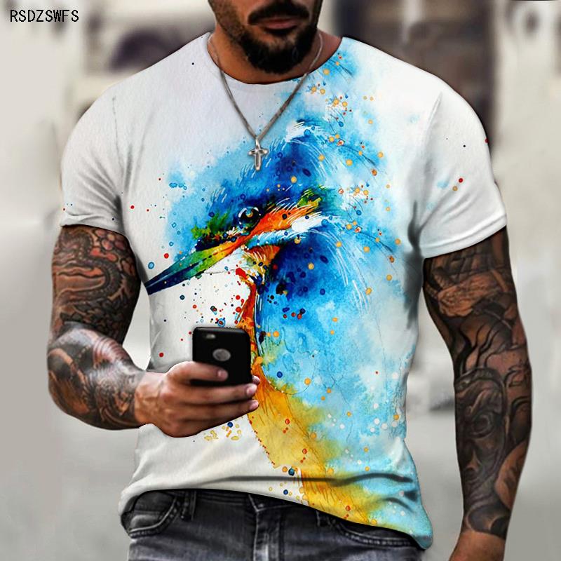 Buy Animal World Cartoon Abstract 3d Art Print Men 'S Women 'S 2021 ...