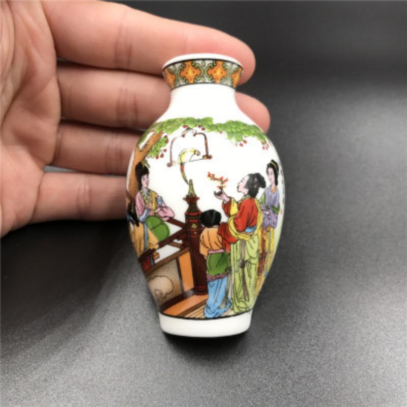 Koop 1 Piece Chinese Blue and White Porcelain Vase Magnet Refrigerator ...