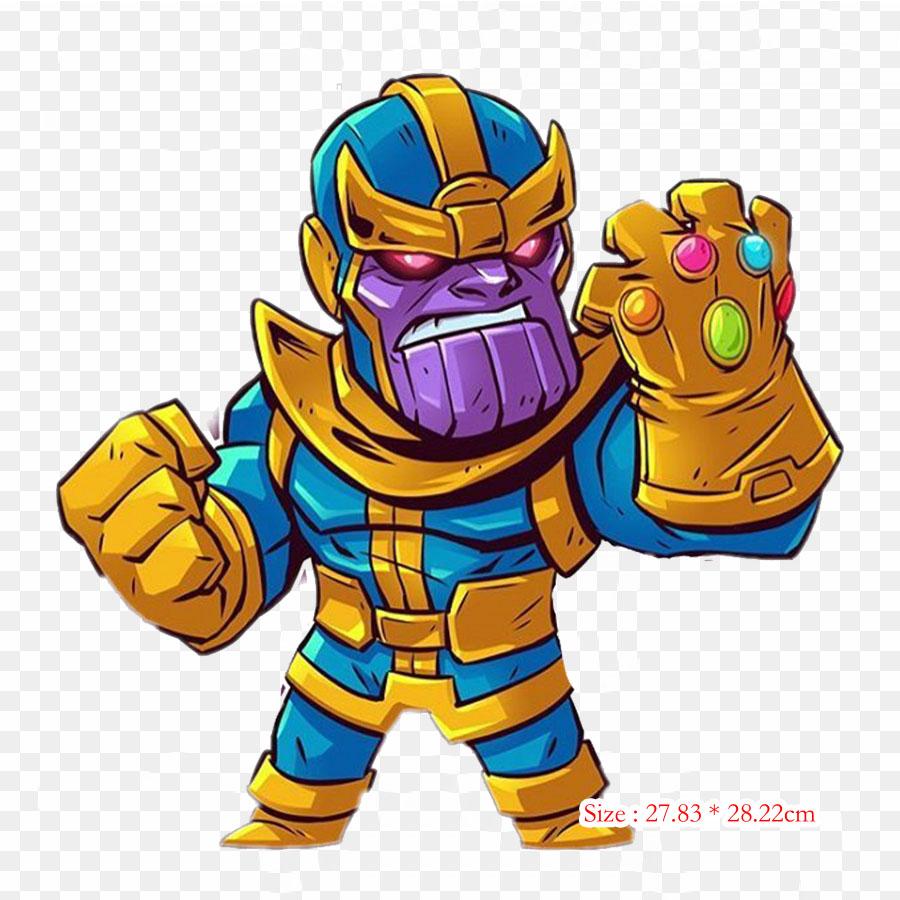 Thanos Sticker Thanos Spider Man Iron on Heat Transfer Baskı Vinil ...