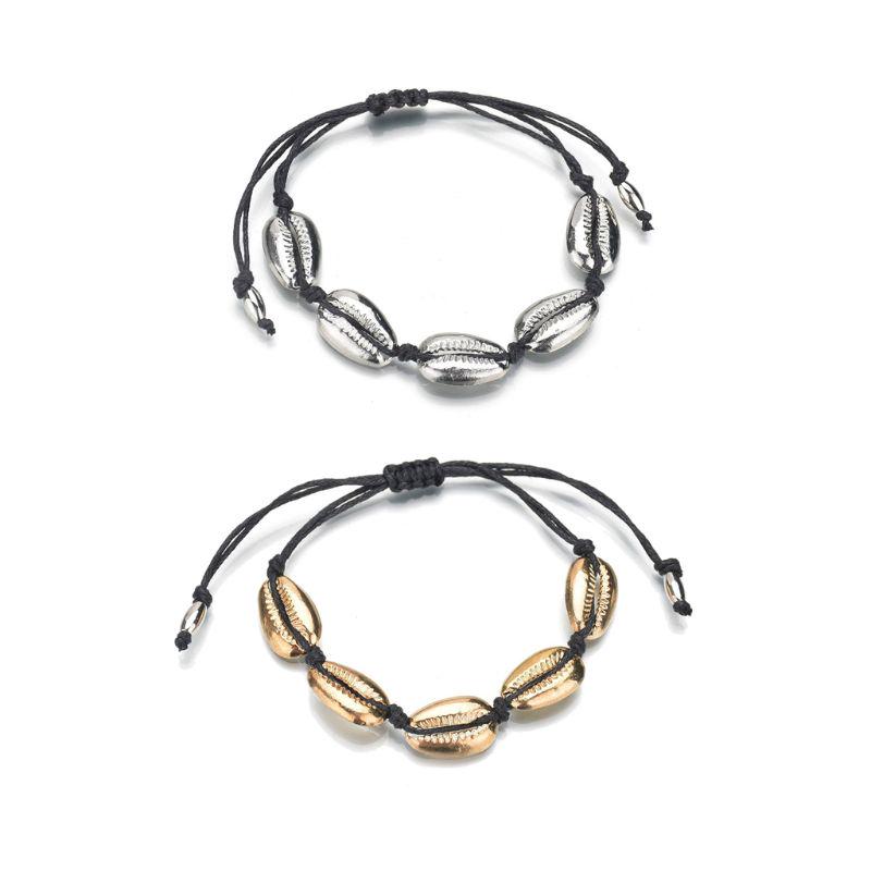 Shell Cowry Bracelets Boho Beach Seashell Women Bracelets Adjustable ...