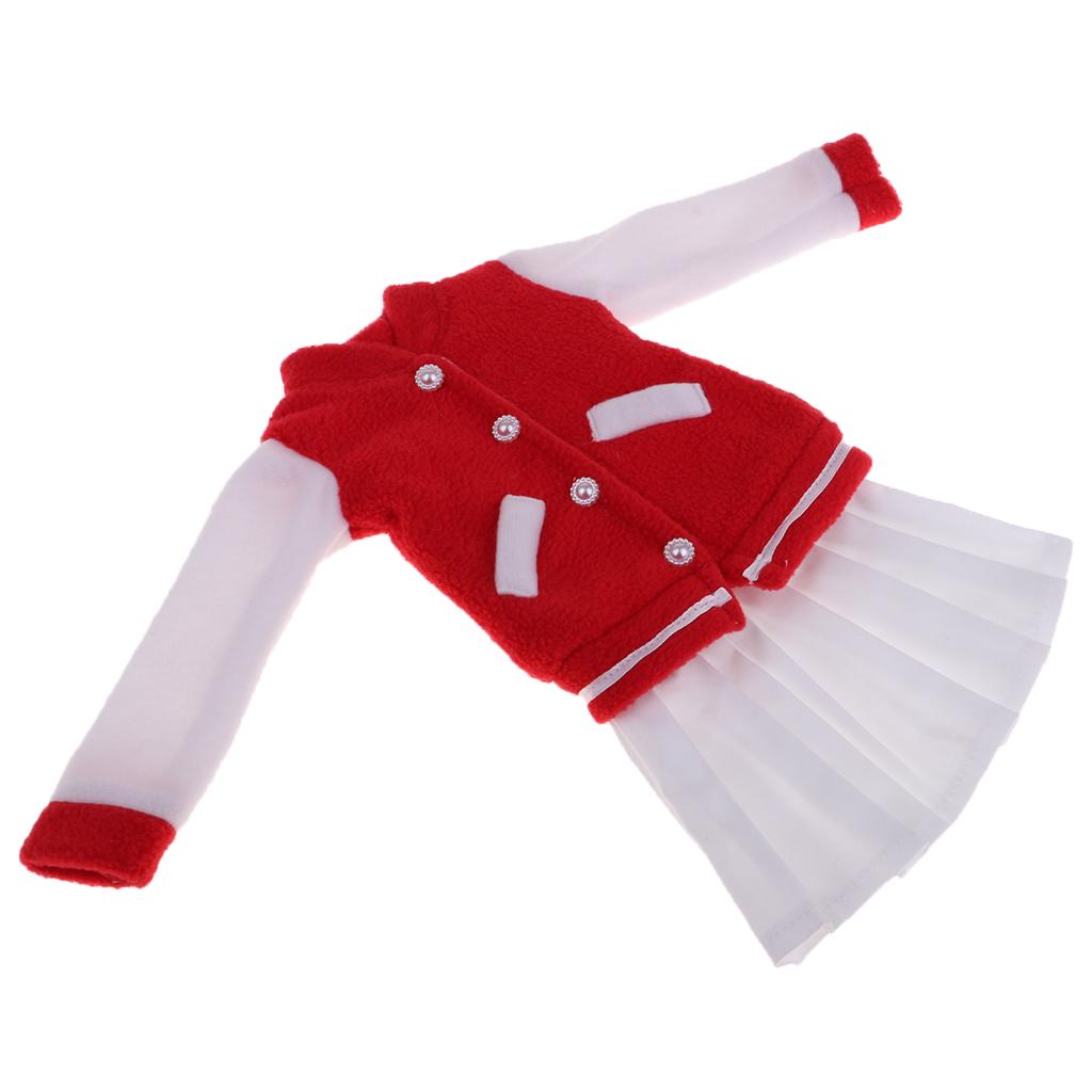 Buy 1/3 Sweet Girl Doll Baseball Uniform with Dress for BJD Changing ...