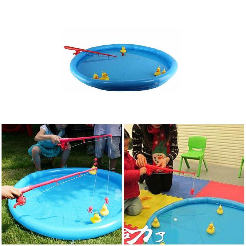 Buy Game Ducklings Fishing Pool Set 5 with Preschool Kid Toy ...