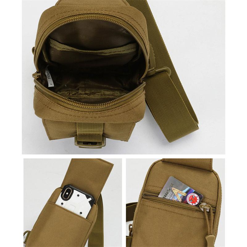 Buy Outdoor Chest Bag Military Trekking Pack Sports Bag Crossbody Pack ...