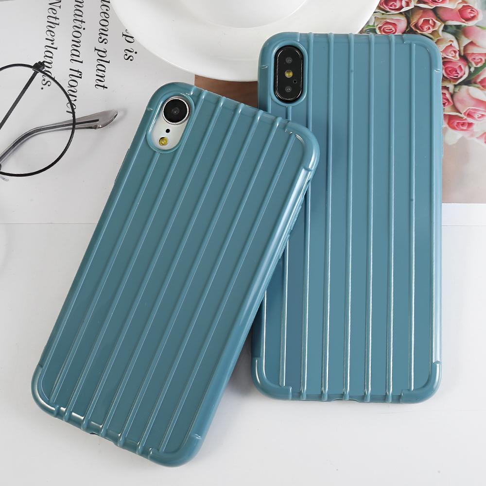 Buy Lack Blue Color Phone Case For iPhone XS Max X XR 8 7 6 6S Plus ...