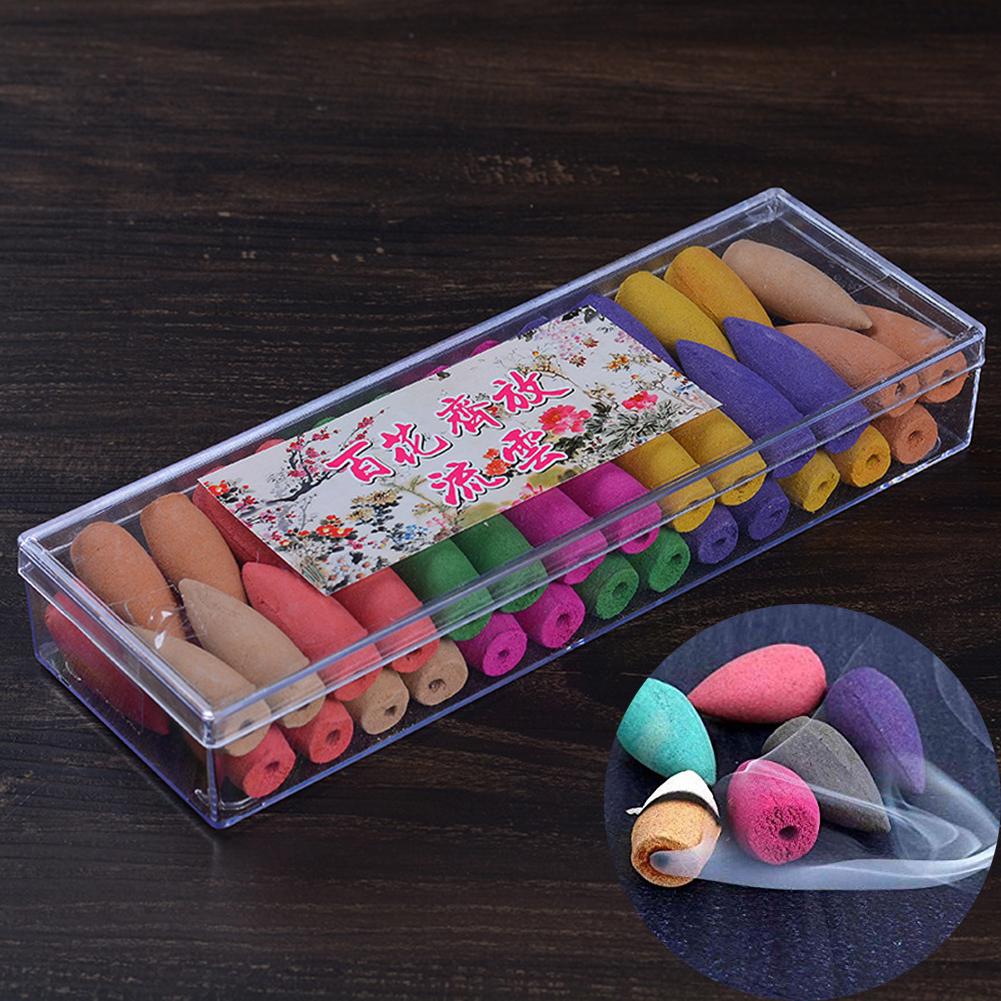 Buy 52 Packs Various Colors Cone-shaped Back Fragrance Fragrance at ...