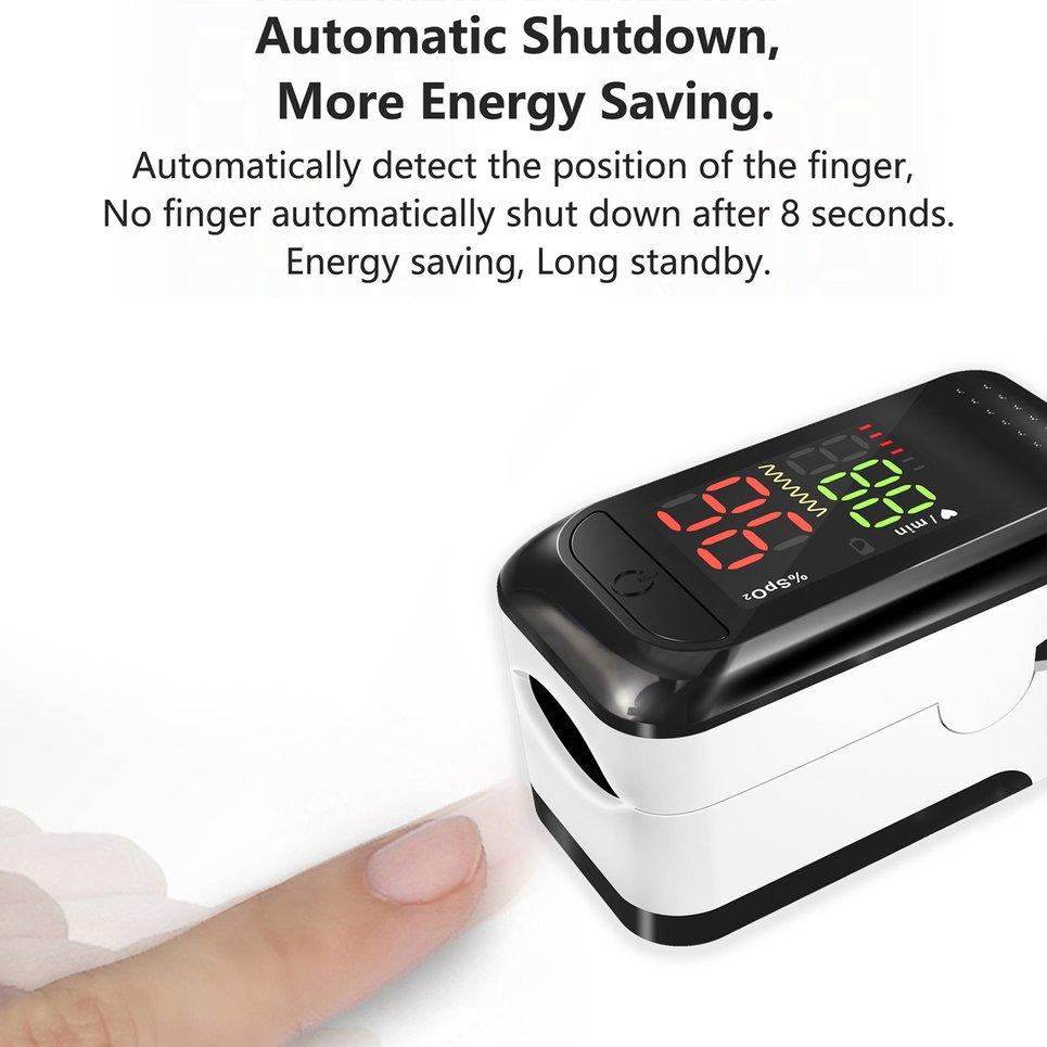 Buy Oximeter So811 Five Color LED Oximeter Two Directions Display High ...