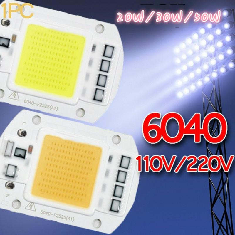 Buy 20W 30W 50W High Power LED COB Lamp Chip Smart IC Driver For DIY ...
