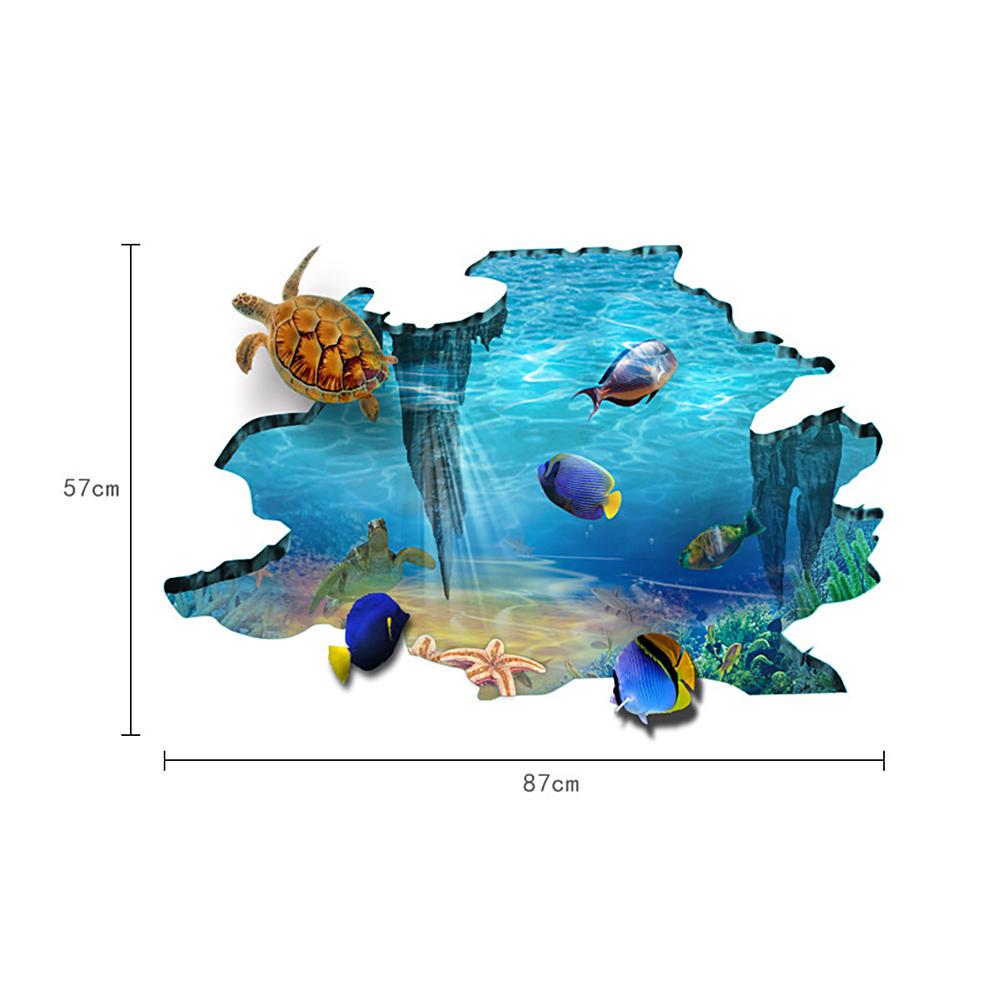 Buy 3D Waterproof Self-Adhesive Wall Stickers DIY Removable Tile Floor ...