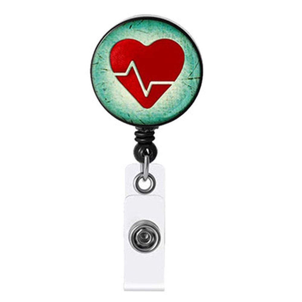 Buy Nurse Doctors Students Name Card Employee Badge Holder Retractable ...