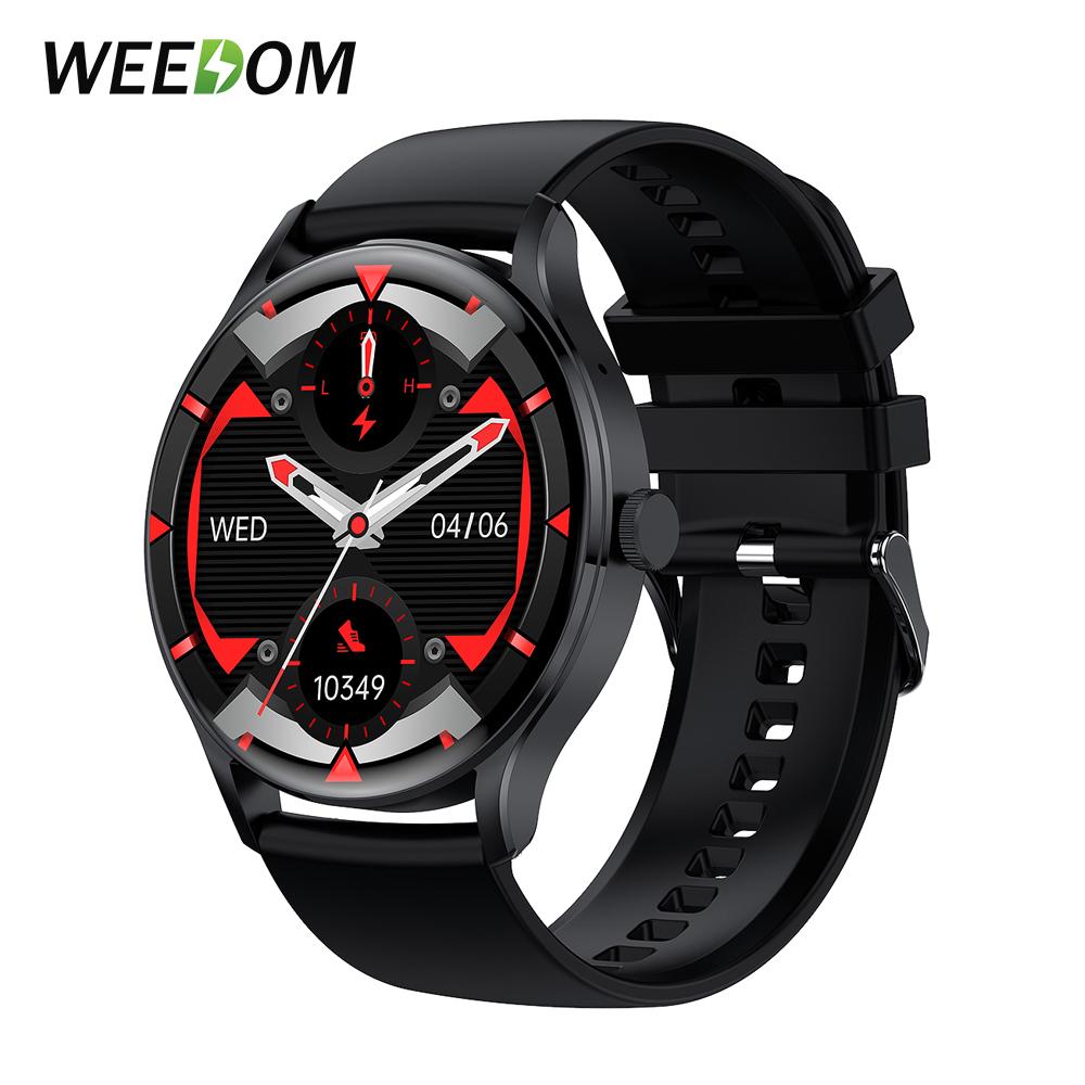 Buy WEEDOM Bluetooth Call Smart Watch Men NFC Heart Rate Tracker IP68 ...