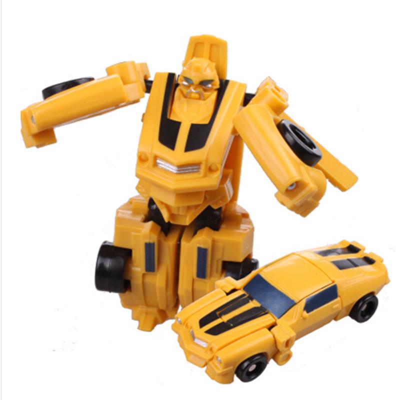 7pcs/lot Transformation Robot Car Kit Deformation Robot Action Figures ...