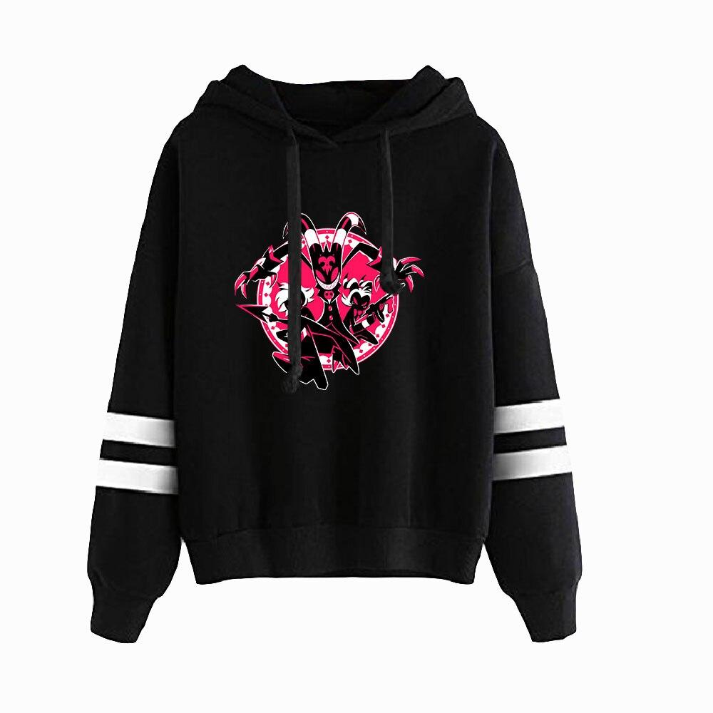 Buy Helluva Boss Hoodie Women Pocketless Sleeve Sweatshirt Harajuku ...