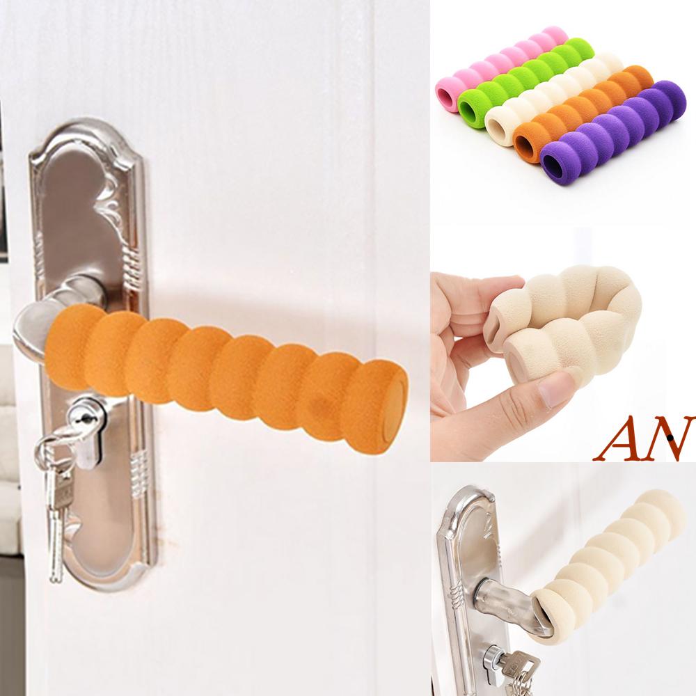 Buy Protective Soft Foam Door Handle Knob Cover Random Color Protector ...