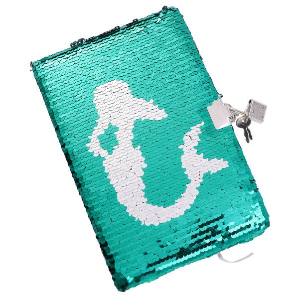 1 PC Sequin Journal Notebook Practical Creative Colorful Mermaid ...