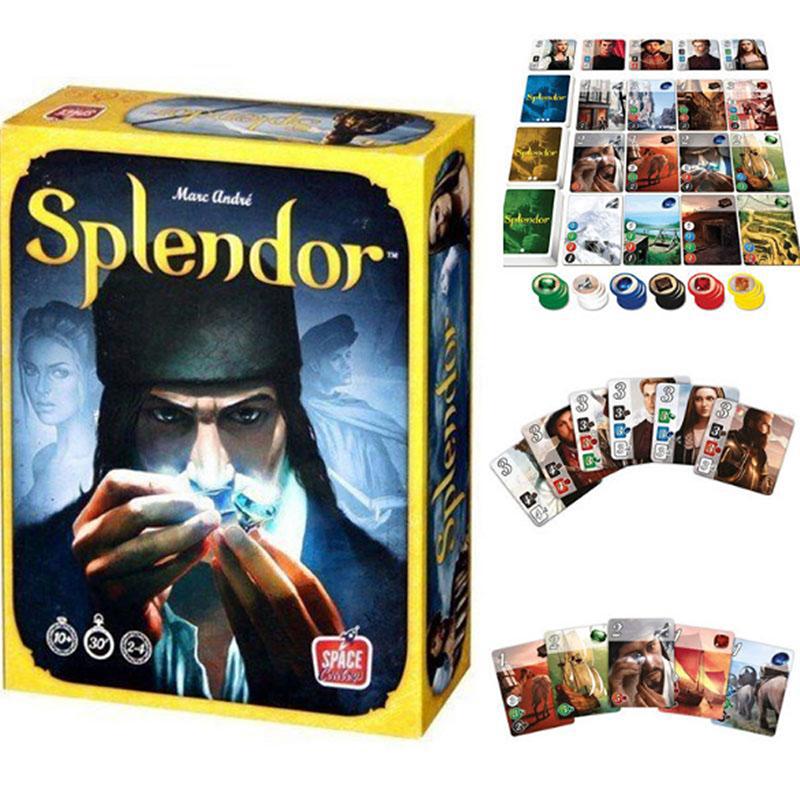 Buy Practical English Version Of Splendor Jewel Merchant Board Game at ...