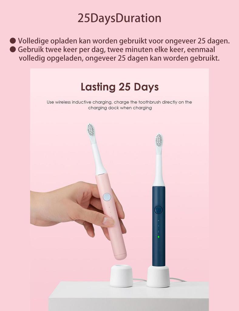 Buy Soocas So White Pinjin EX3 Sonic Electric Toothbrush Ultrasonic ...