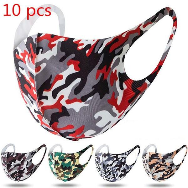 Buy Camouflage Mask Dustproof Antifouling Smog Pm2.5 Ultra-thin ...