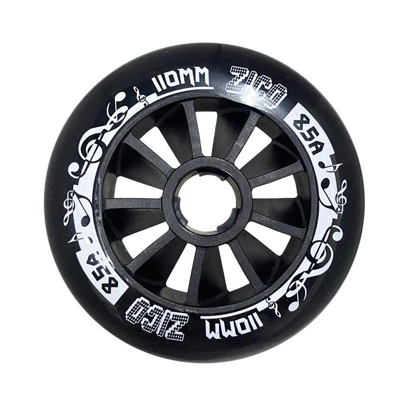 Buy Original ZICO 110/100/90mm Rollers 85A Inline Speed Skates Wheel ...