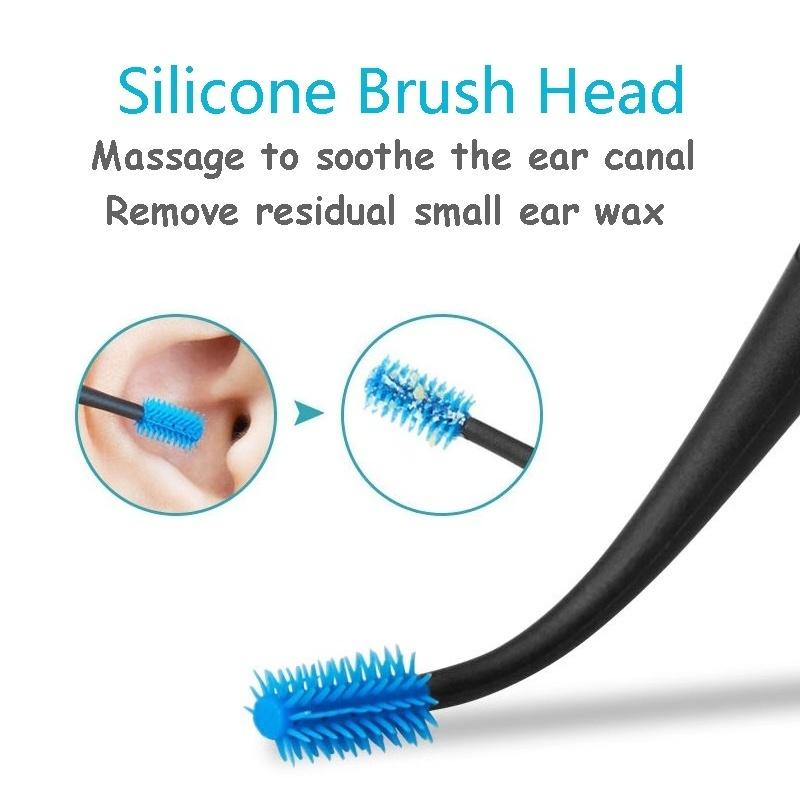 Cheap Double-ended Soft Silicone Ear Pick Earpick Ear Wax Curette ...
