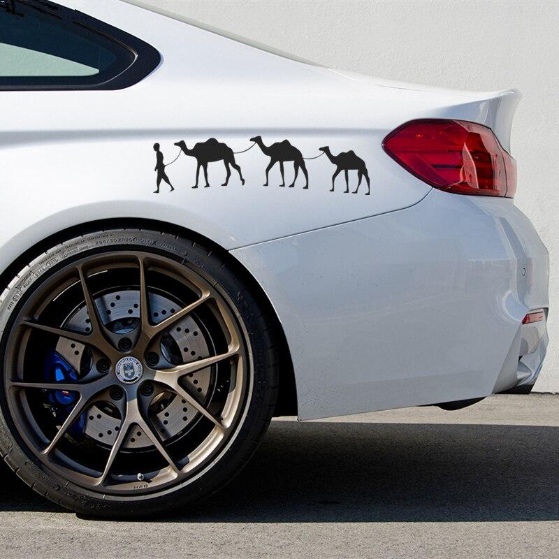 Cheap Funny Camel Caravan Car Sticker Waterproof Car Decal Vinyl ...