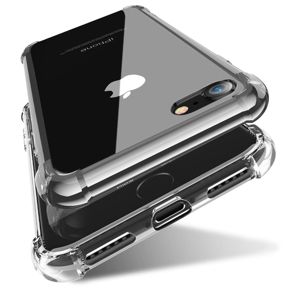 Ultra-thin Silicon Transparent Anti-fall Phone Case For iPhone 6 6S ...