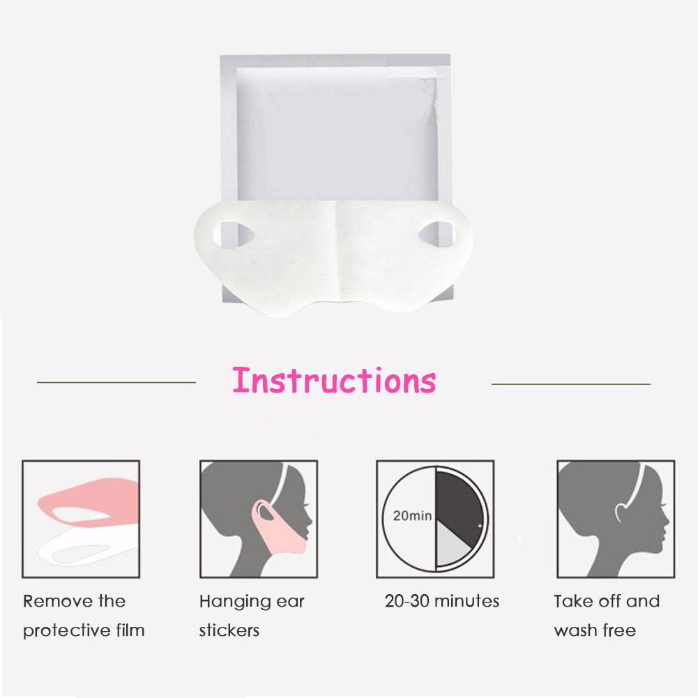 Satın alın 4D V Face Ear-hook Hydrogel Mask Stretching Lifting Firming ...