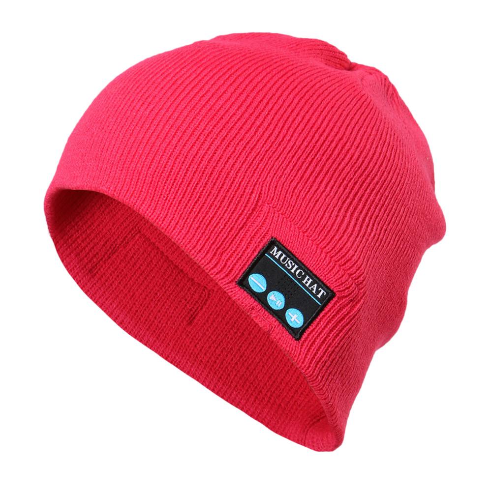 Buy Shinystore Bluetooth Wireless Warm Beanie Hat Handsfree Music Cap ...