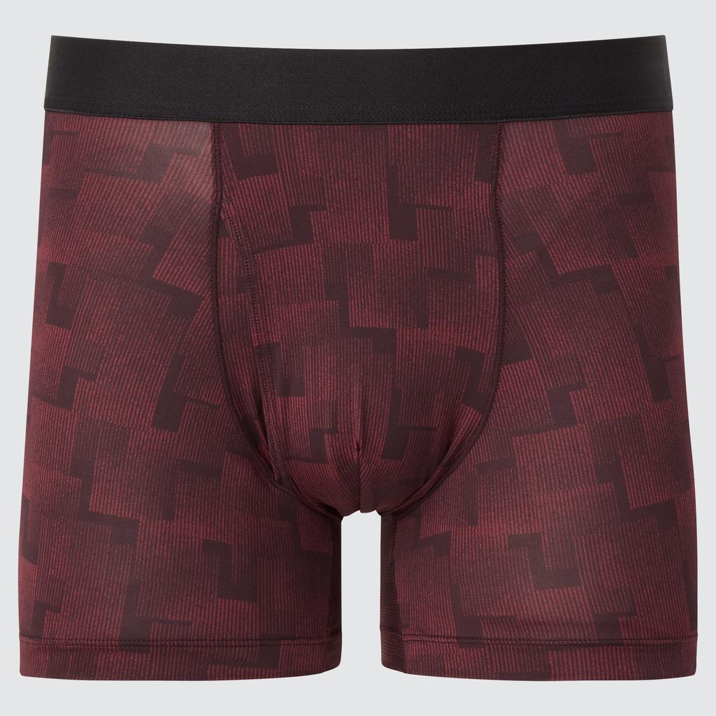Compre UNIQLO JAPAN AIRism square boxer briefs front opening | Joom