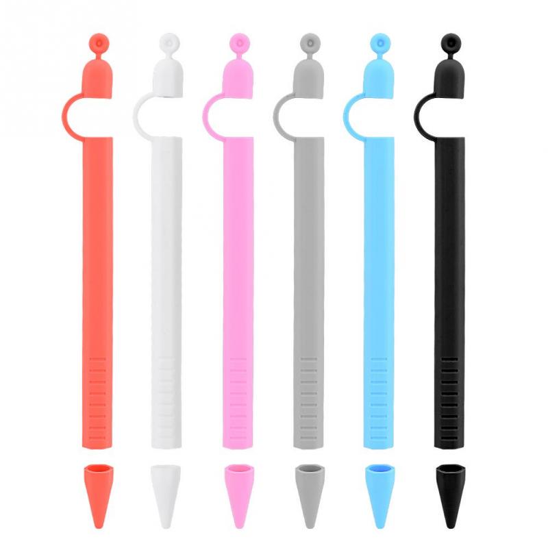 Buy Lightweight Soft Silicone Six-sided Pencil Case Holder Anti-lost ...