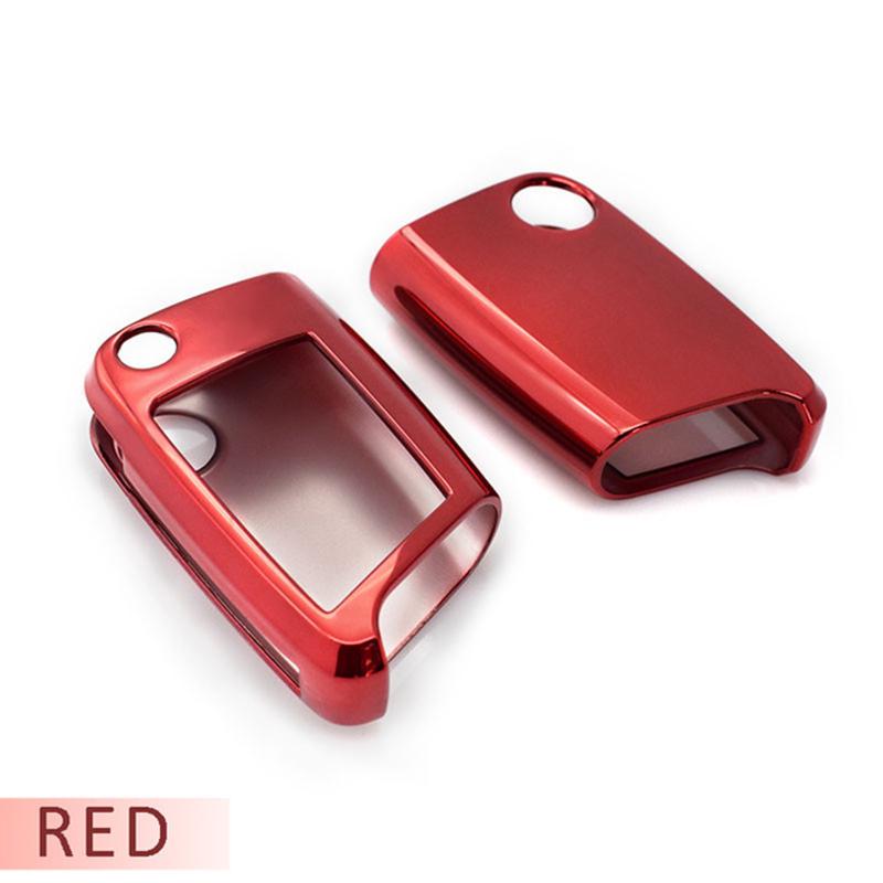 Buy 1pcs TPU Car Key Cover 6 Color Auto Key Cover Car Styling Soft TPU ...