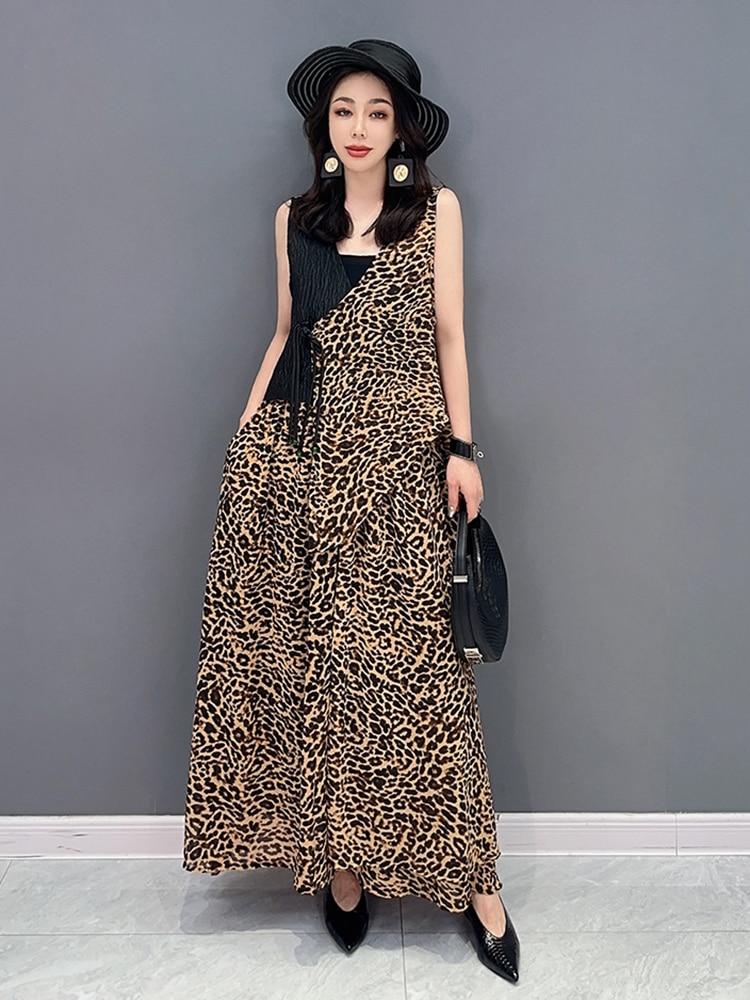 Cheap XITAO Leopard print Two Piece Sets WLD11260 | Joom