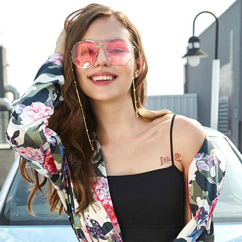 Glass Chain Retro Fashion Sunglasses Chain Neck Shadow Glass Chain ...
