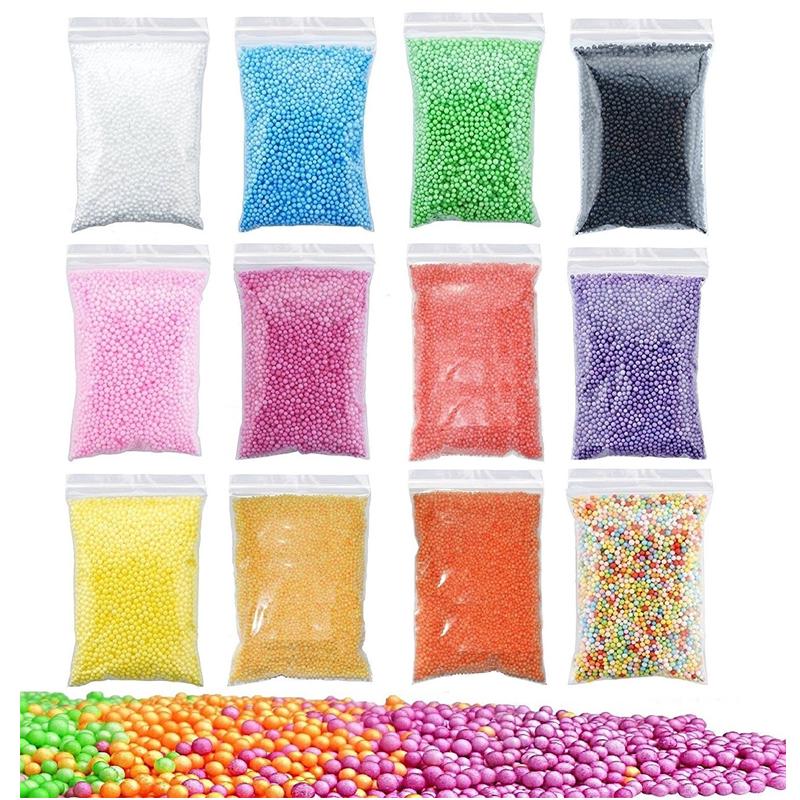Buy 20000pcs/lot Foam Balls For Slime - Colorful Styrofoam Balls Beads ...