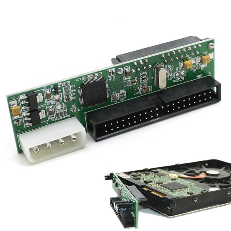 7+15P in 22-Pin Female SATA To 40-Pin IDE Male Adapter 3.5" SATA-IDE ...