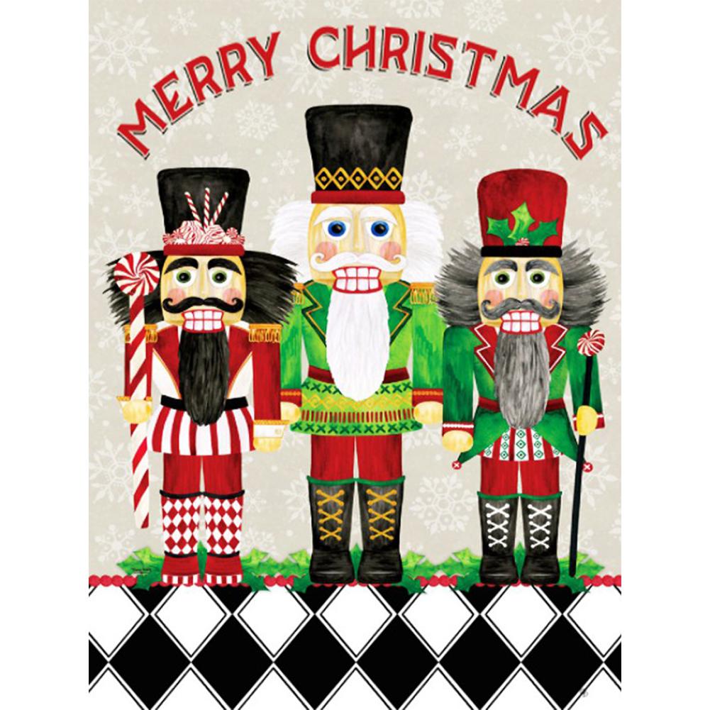 Buy Diamond Painting 5D DIY Merry Christmas Nutcracker Full Round Drill ...