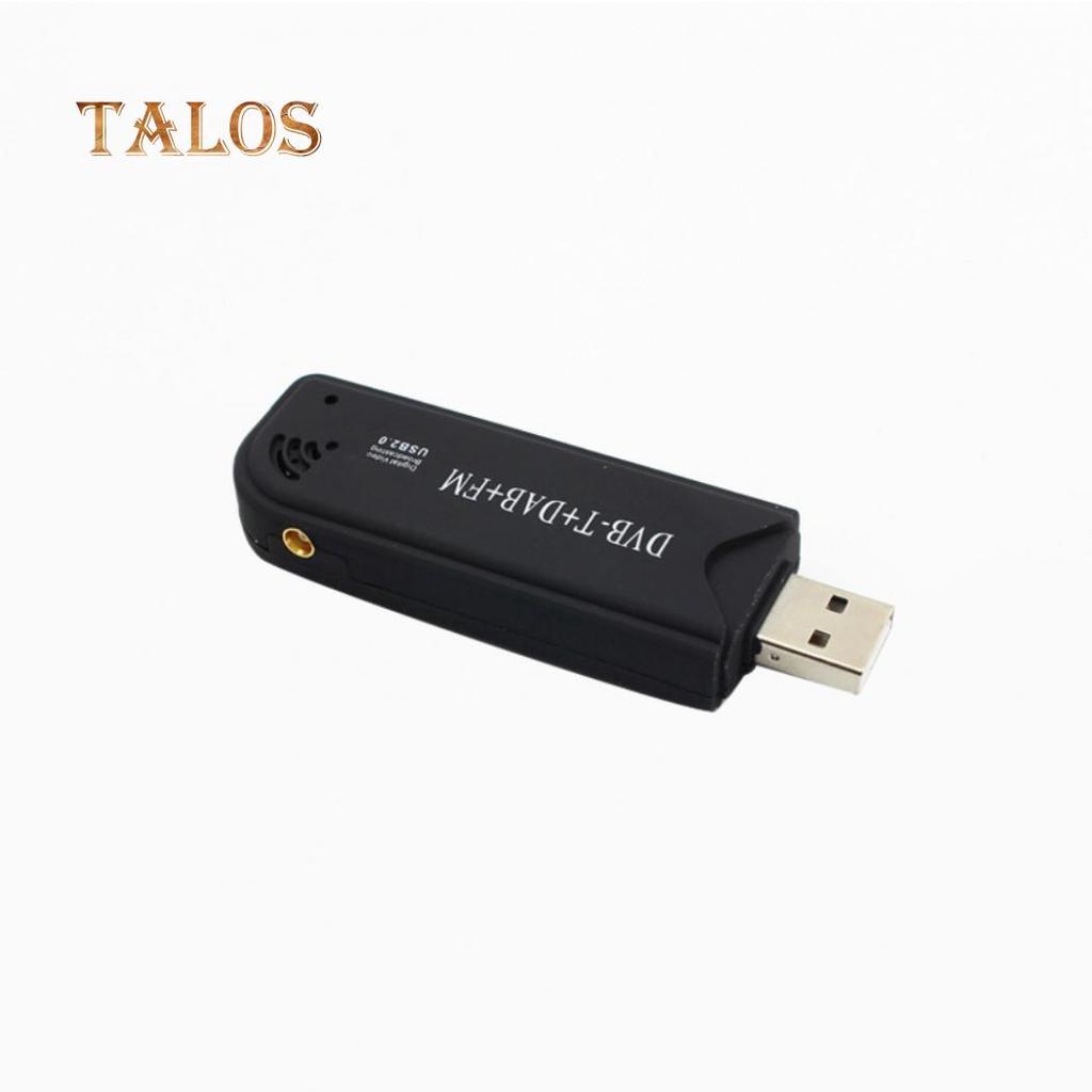USB2.0 DVB-T + DAB + FM RTL2832 R820T2 SDR RTL-SDR Dongle Stick Digital TV Tuner Professional ...