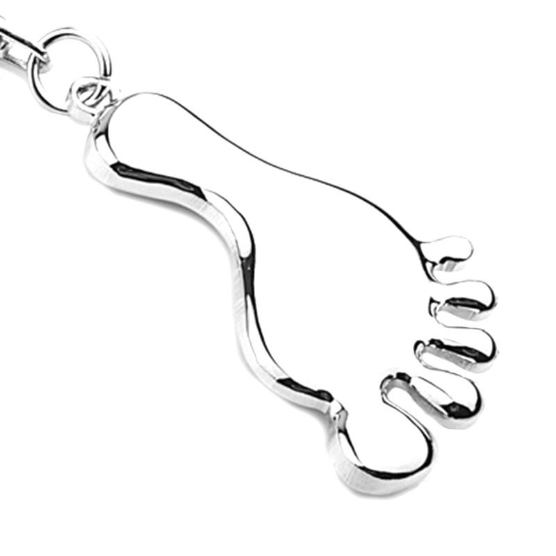 Buy Bare Feet Barefoot Keychain Personalized Keychain Creative Gifts ...