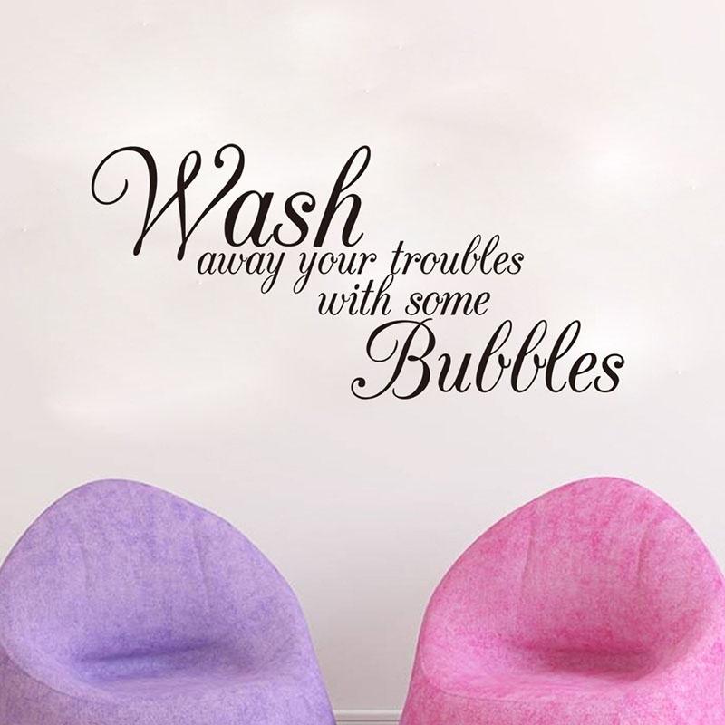 Buy Wall Sticker English Words Decorated Living Room Bedroom Stickers ...