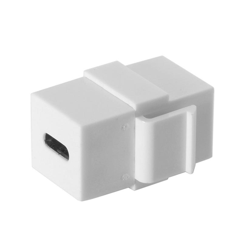 Usb C Keystone Jack 2-Pack Usb 3.1 Type-C Connector Keystone Insert ...