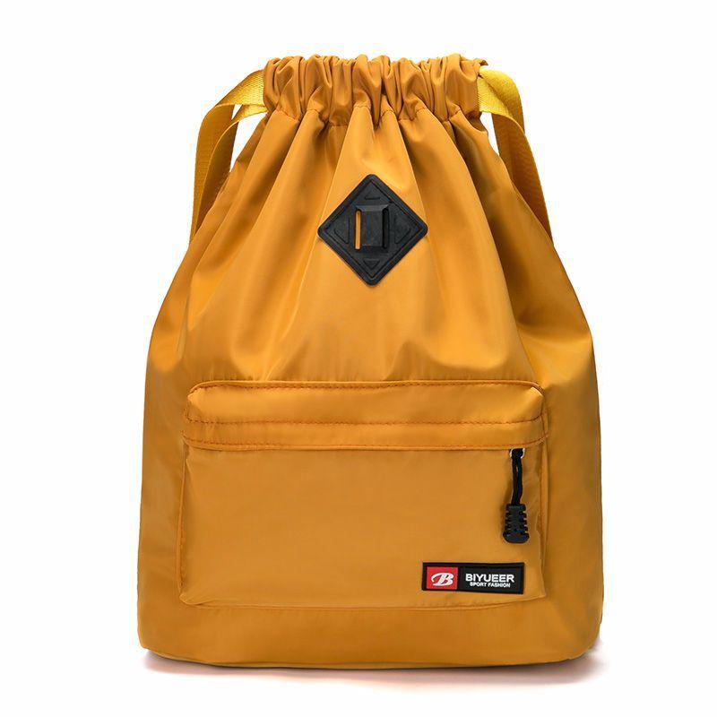 Buy Drawstring Travel Backpack Waterproof Nylon Large Capacity Storage ...