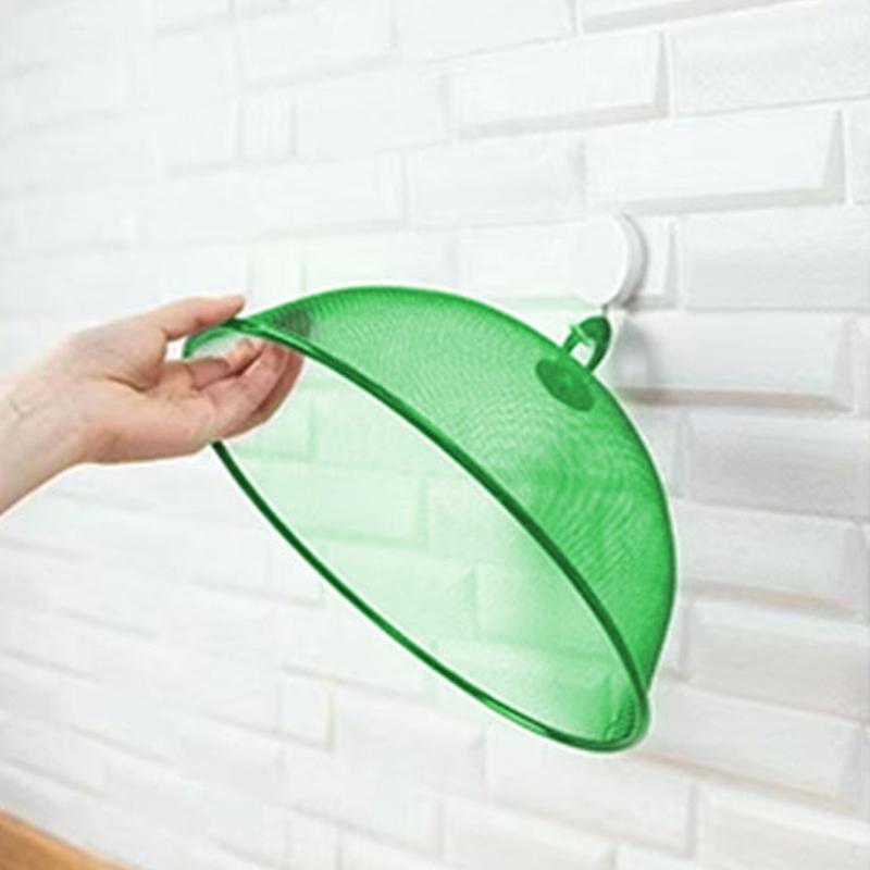 Buy IDH Round Metal Mesh Food Cover Tents Reusable Food Protector Net ...